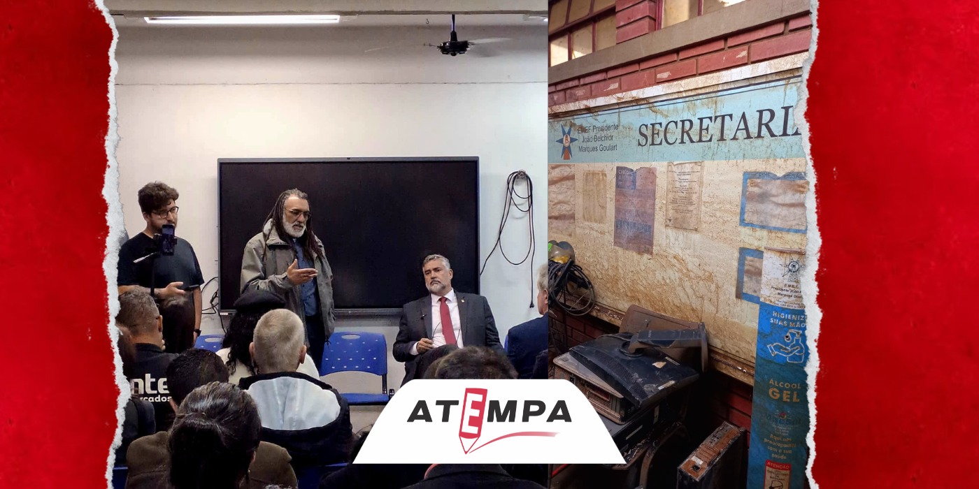 Atempa participa de reunião na EMEF João Goulart, atingida pela ...