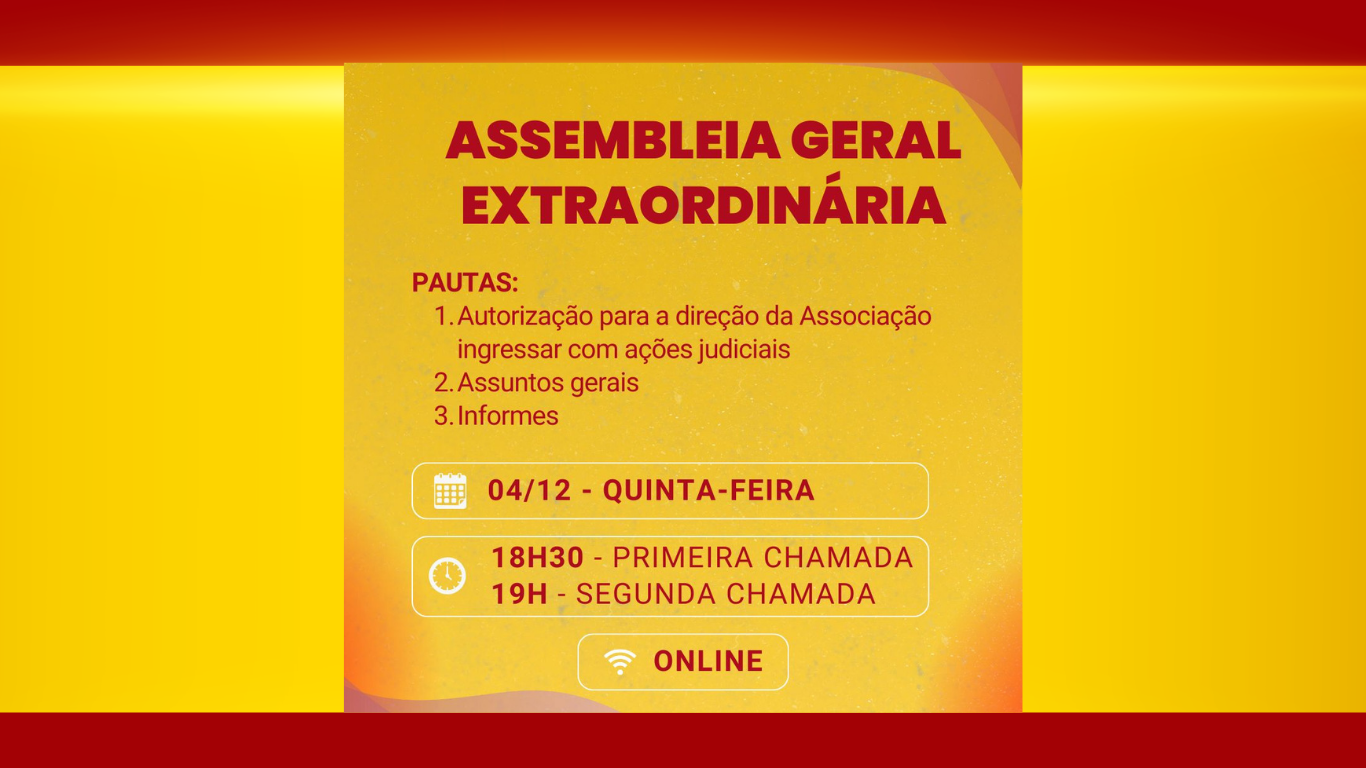 Atempa convoca categoria para Assembleia Geral Extraordinária – Atempa